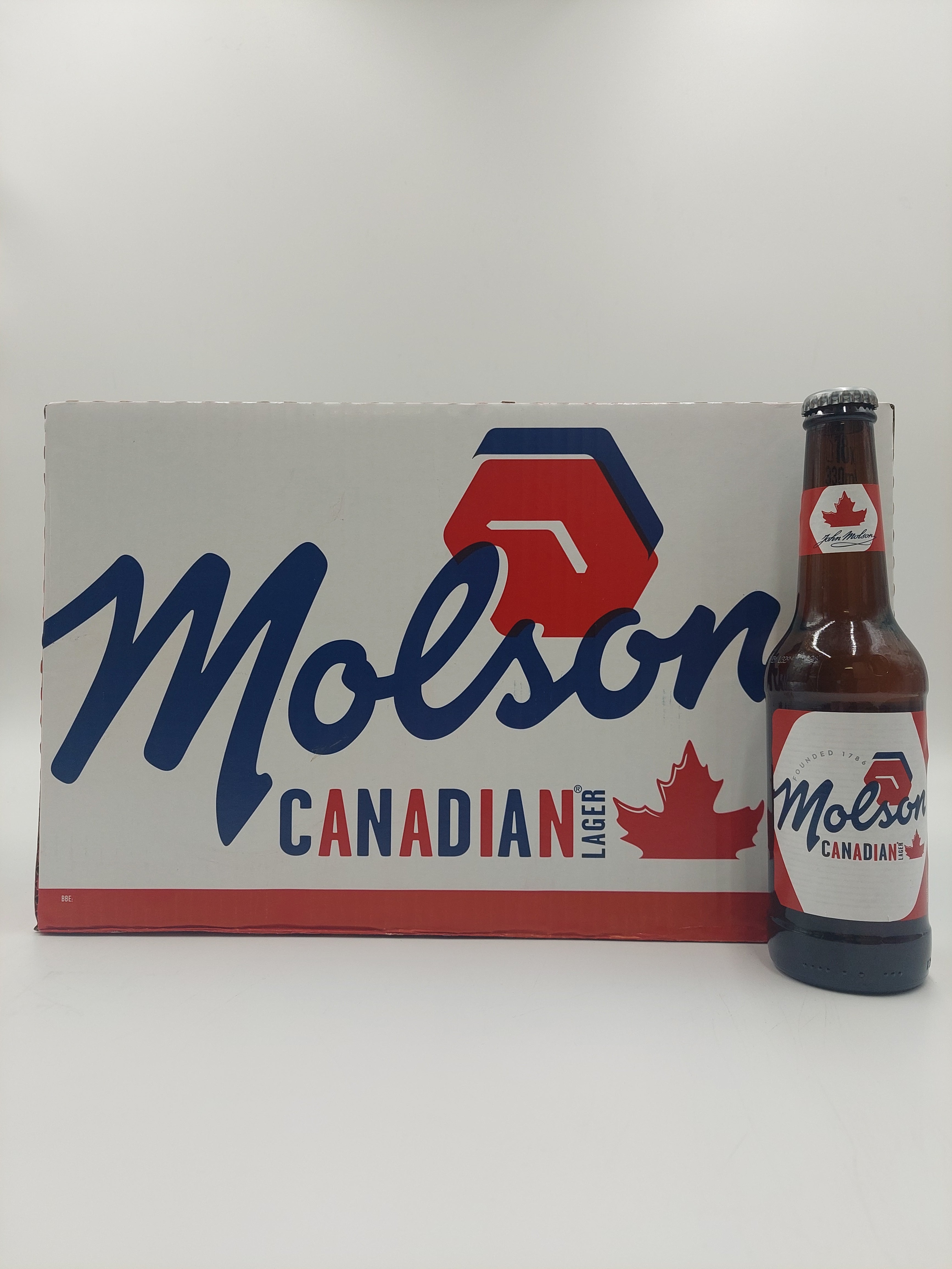 Molson Canadian 33cl / 18-pack – Auderset & Cie