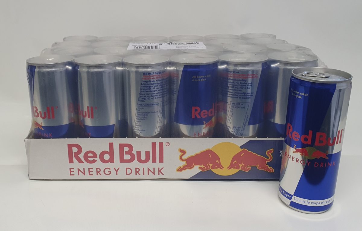 Red Bull Energy drink boîte | Boissons énergétiques | Auderset & Cie
